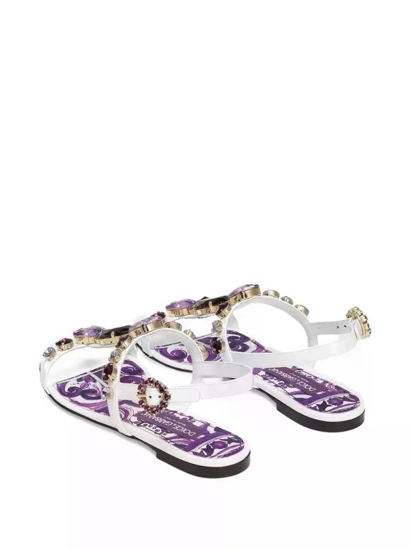 Dolce & Gabbana Rhinestone-embellished Sandals