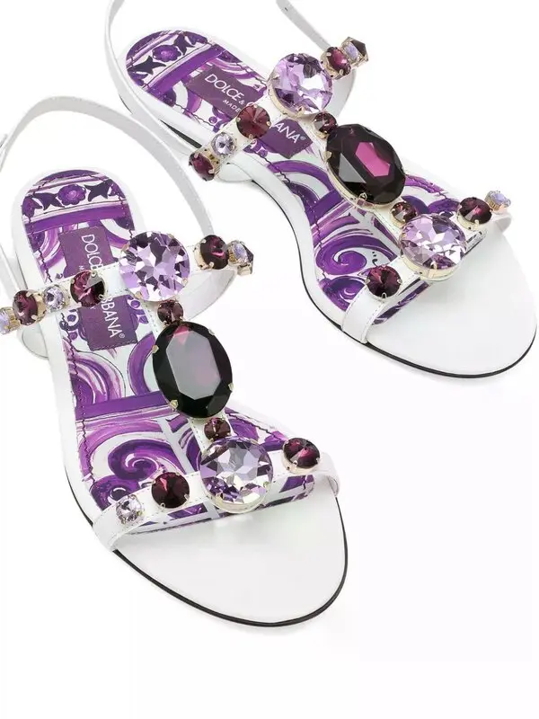 Dolce & Gabbana Rhinestone-embellished Sandals
