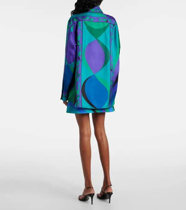 Emilio Pucci Pesci Silk Shirt