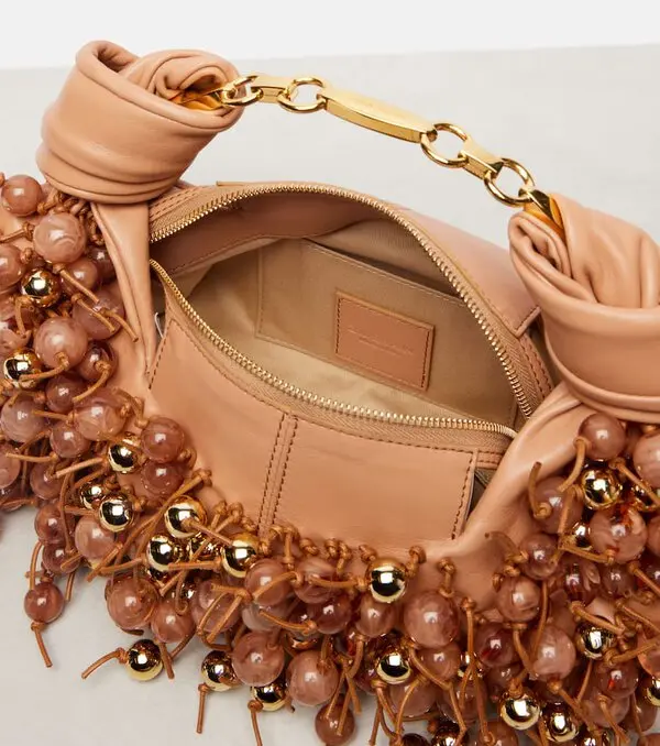 Zimmermann Beaded Leather Shoulder Bag