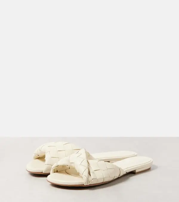 Bottega Veneta Blink Slides - Beige
