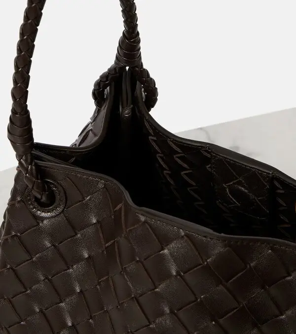 Bottega Veneta Parachute Medium Intrecciato Leather Tote Bag - Brown