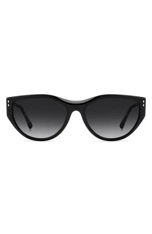 Isabel Marant 59mm Cat Eye Sunglasses - Black