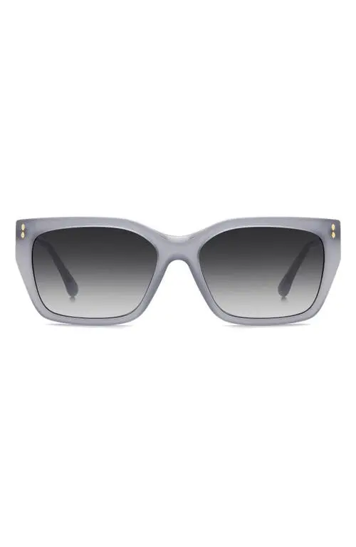 Isabel Marant 58mm Rectangular Sunglasses - Grey
