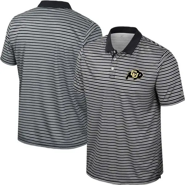 COLOSSEUM Colorado Buffaloes Striped Polo