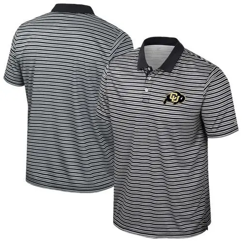 COLOSSEUM Colorado Buffaloes Striped Polo