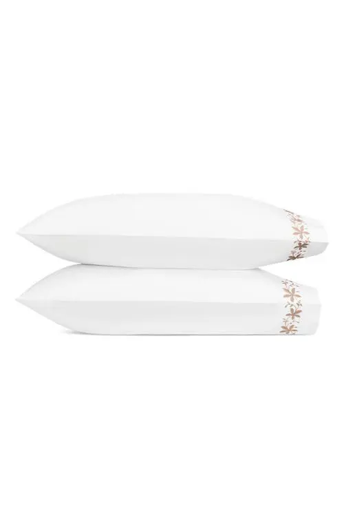 MATOUK Callista Set Of 2 Pillowcases - Shell