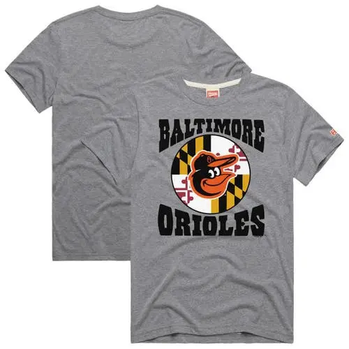 HOMAGE Baltimore Orioles Hyper Local Tri-blend T-shirt