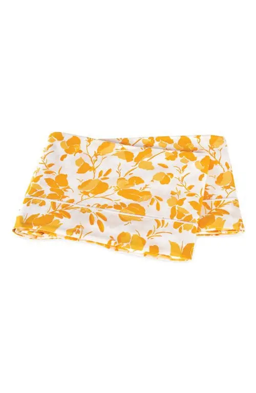 MATOUK Alexandra Flat Sheet - Goldenrod