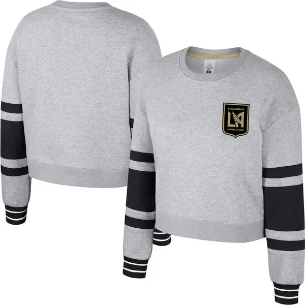 STADIUM ESSENTIALS Lafc Scrimmage Cropped Pullover Sweatshirt