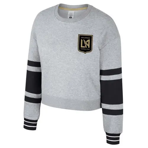 STADIUM ESSENTIALS Lafc Scrimmage Cropped Pullover Sweatshirt