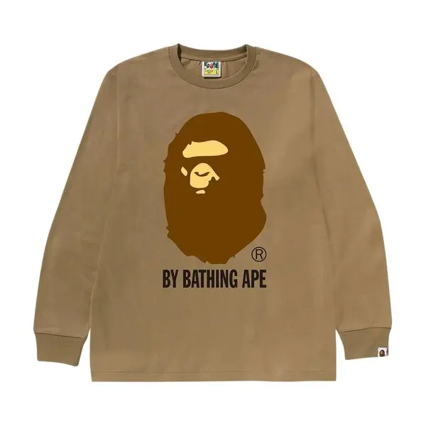 A BATHING APE Long-sleeve Tee - Tan