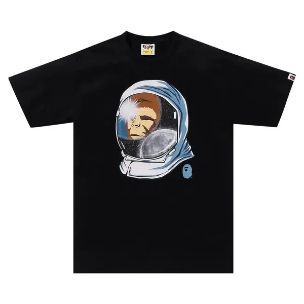 A BATHING APE Space Ape Tee - Black