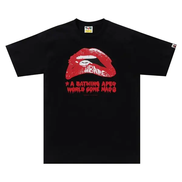 A BATHING APE Horror Tee #2 - Black