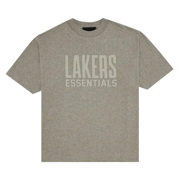 Fear Of God X Nba Lakers Tee - Grey