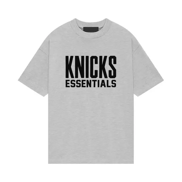 Fear Of God X Nba Knicks Tee - Grey