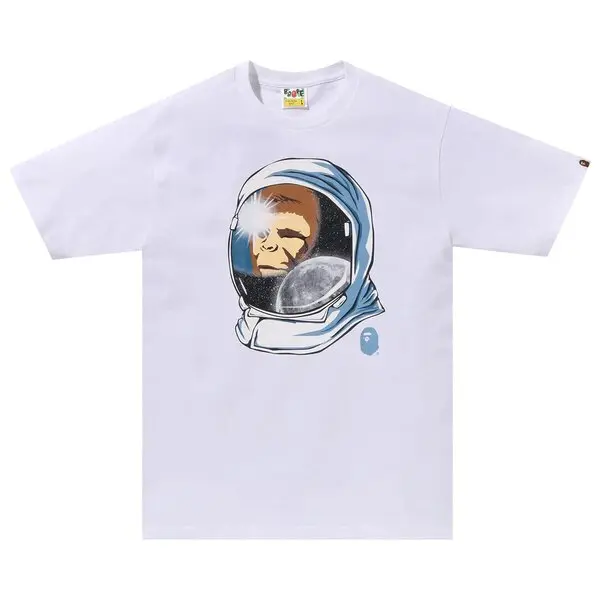 A BATHING APE Space Ape Tee - White