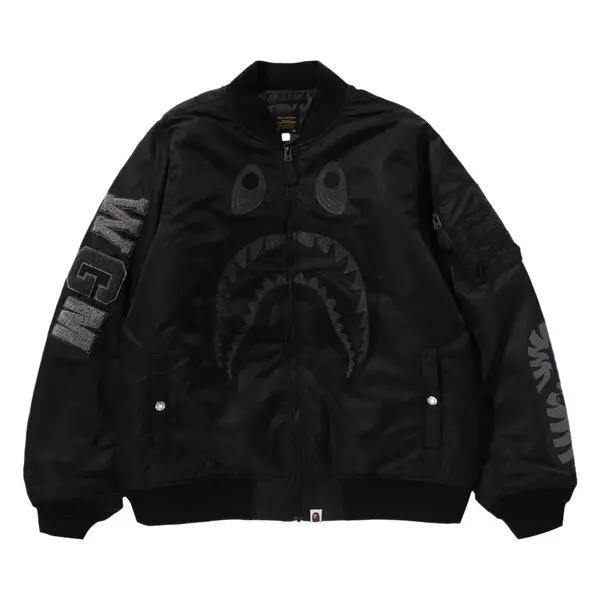 A BATHING APE Shark Ma-1 Jacket