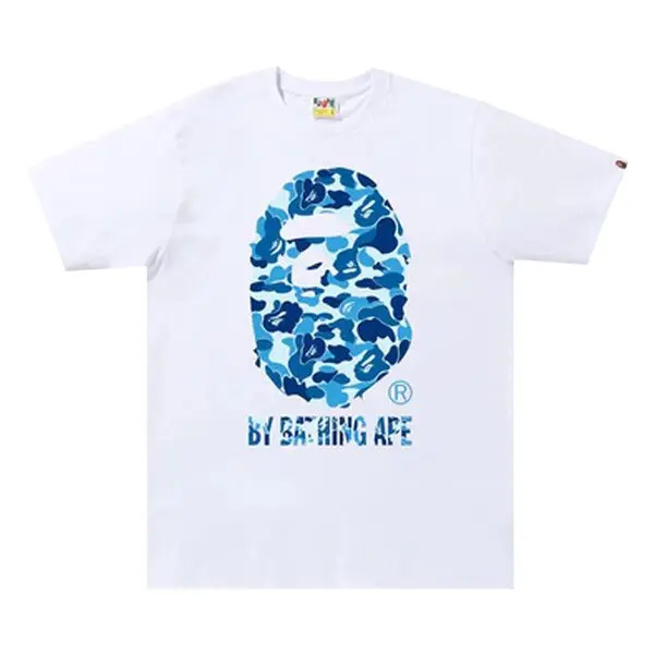 A BATHING APE Abc Camo Tee - White
