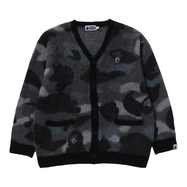 A BATHING APE Color Camo Cardigan