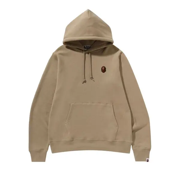 A BATHING APE One Point Pullover Hoodie - Tan
