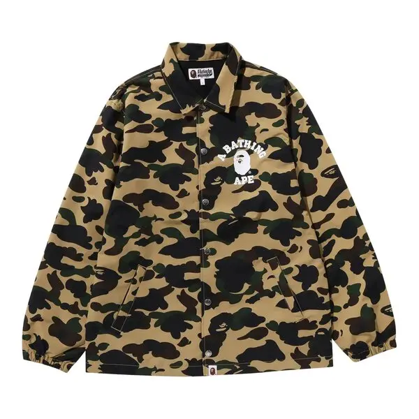 A BATHING APE 1st Camo Coach Jacket