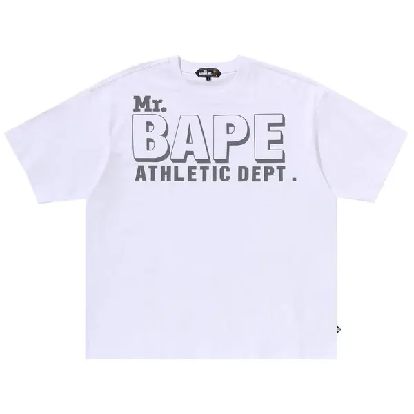 A BATHING APE Logo Tee - White