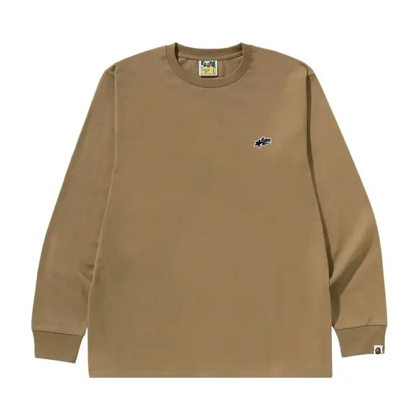 A BATHING APE Long-sleeve Tee - Tan