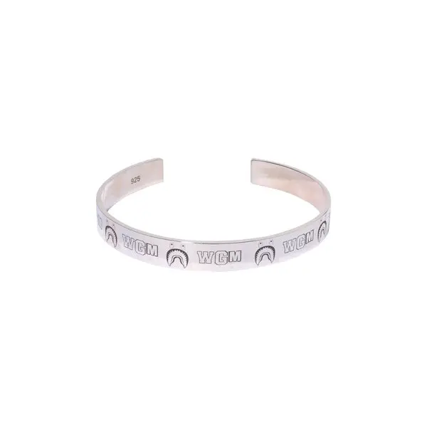 A BATHING APE Shark Bangle - Silver