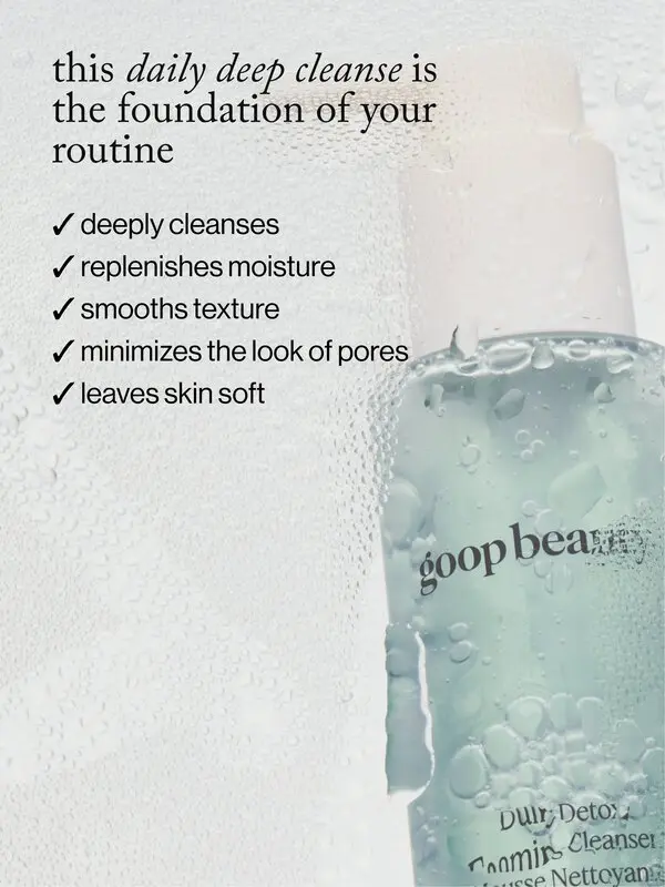 Goop Daily Detox Foaming Cleanser