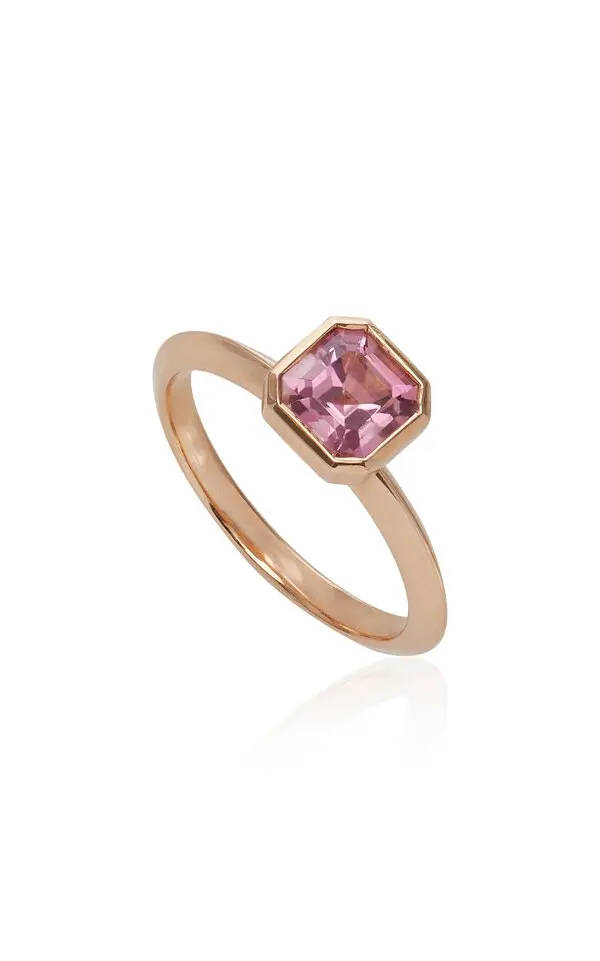 B.P. DE SILVA JEWELLERS 18k Rose Gold Tourmaline Ring