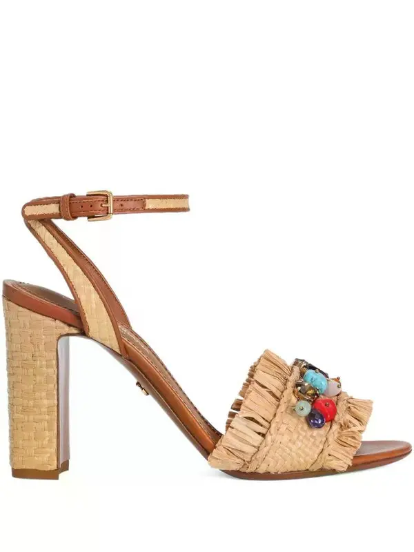 Dolce & Gabbana Open-toe Fringe Sandals
