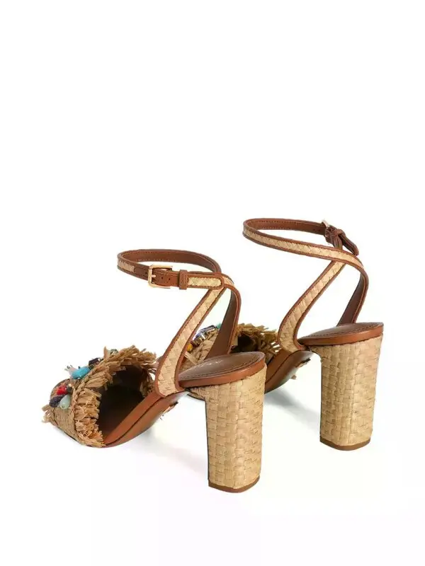 Dolce & Gabbana Open-toe Fringe Sandals