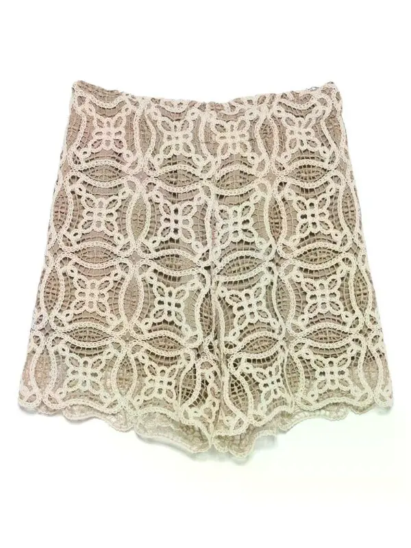 MOUTAKI Embroidered-lace Shorts