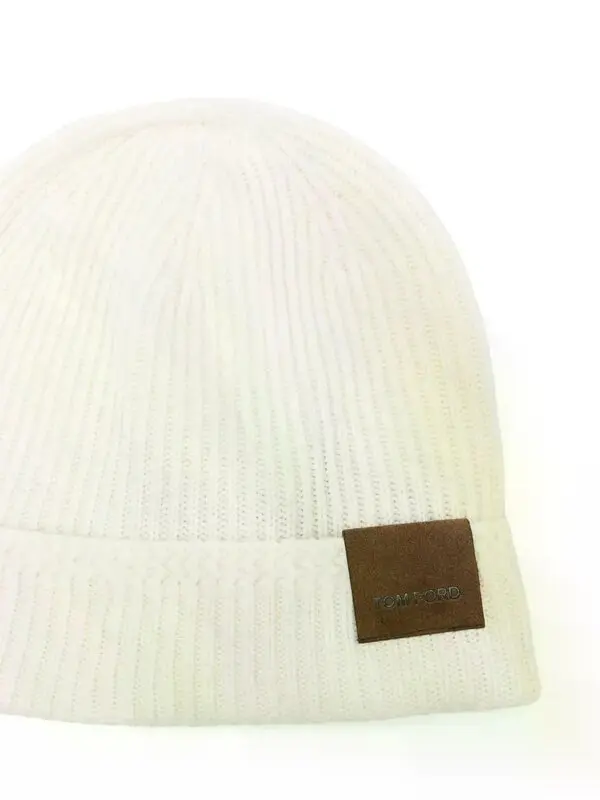 TOM FORD Cashmere Beanie - White