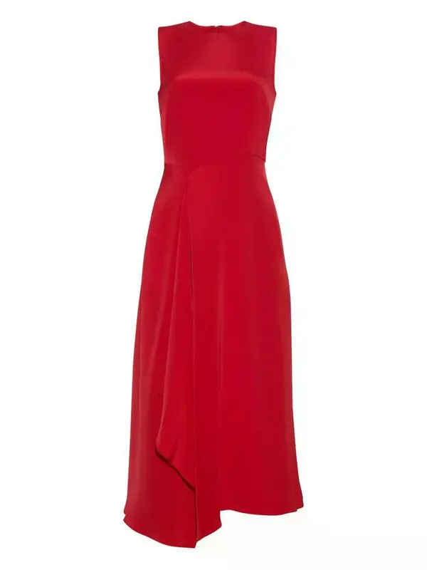 Adam Lippes Lynn Midi Dress - Red