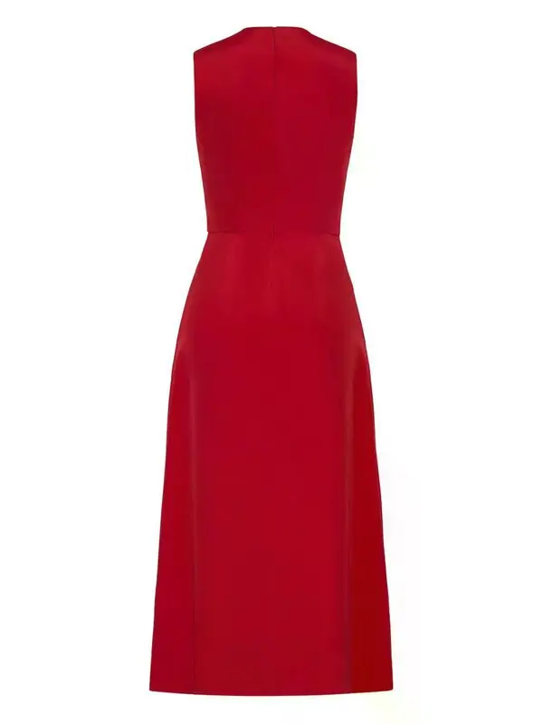 Adam Lippes Lynn Midi Dress - Red