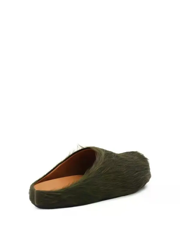 Marni Fussbett Mules - Green