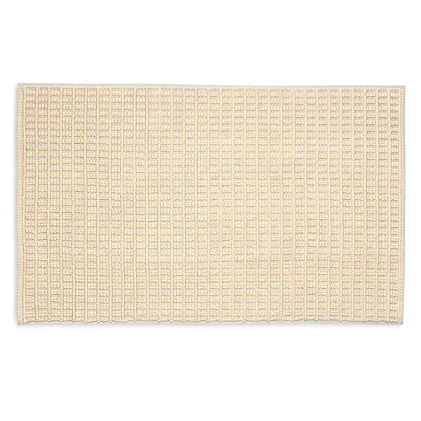 Bloomingdale'S Hudson Park Yarn Dyed Textured Bath Mat - Twilight Blue