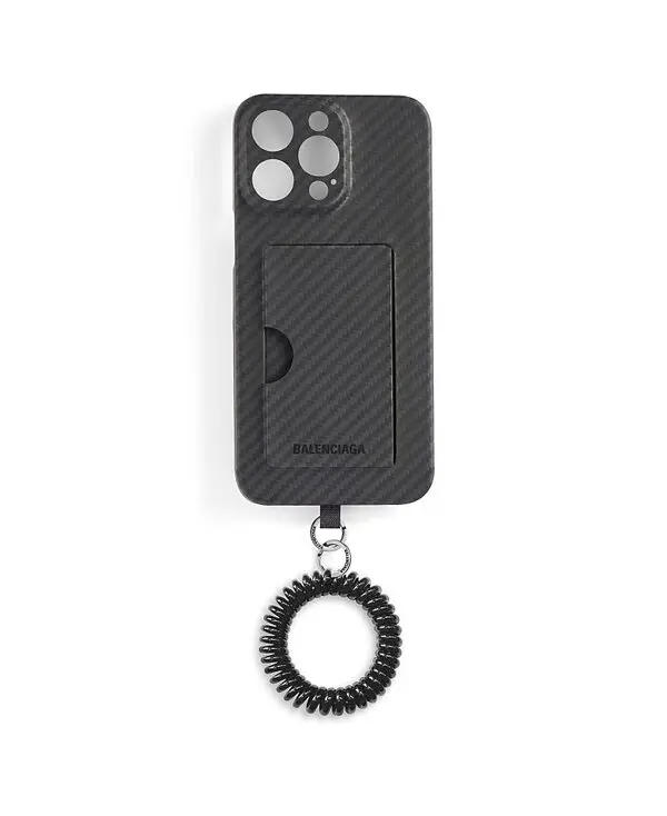 Balenciaga Tech Carbon Fiber Scoobi Case - Black