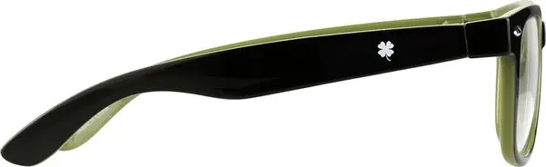 Zenni Oversized Square Full Rim Glasses - Green