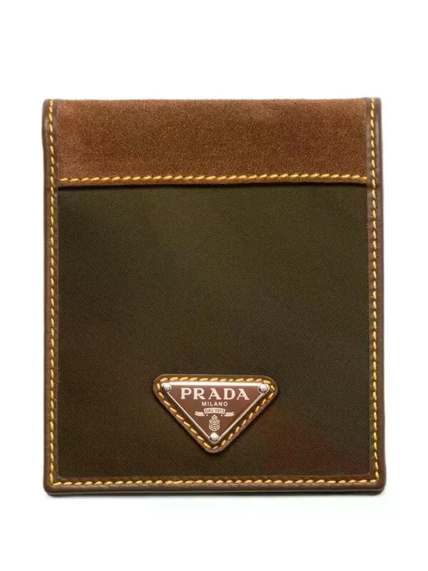 Prada Re-nylon Wallet - Green