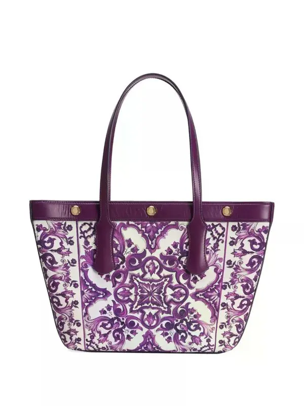 Dolce & Gabbana Medium Majolica-print Tote Bag