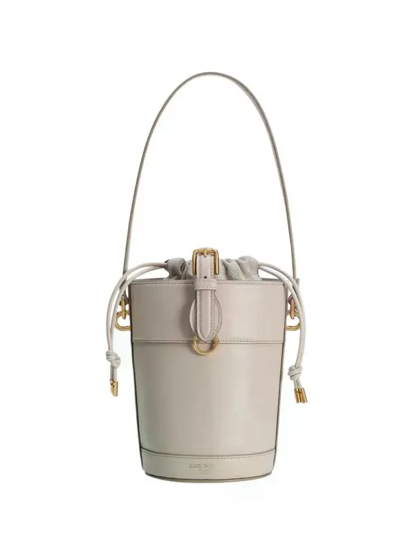 Dolce & Gabbana Capri Logo Bucket Bag - Neutrals