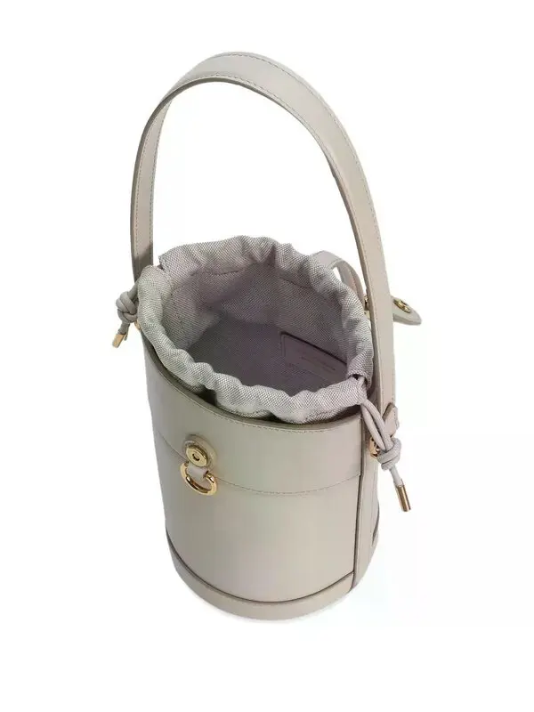 Dolce & Gabbana Capri Logo Bucket Bag - Neutrals