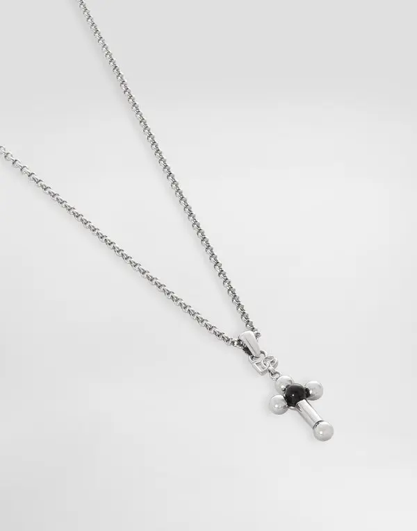 Dolce & Gabbana Cross And Spheres Necklace