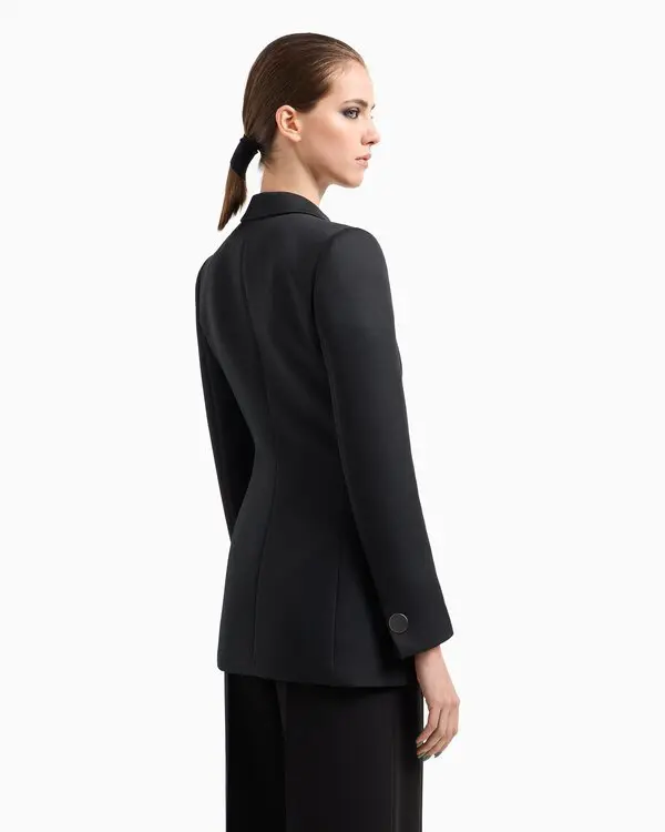 Giorgio Armani Technical Scuba Single-breasted Jacket