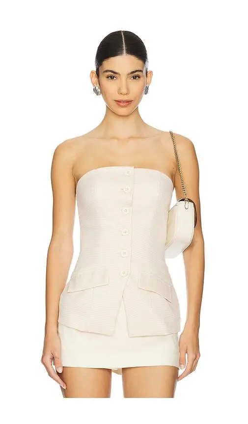 ALL THE WAYS Darcie Strapless Top