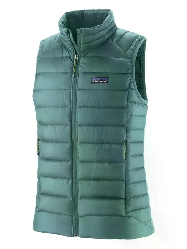 Patagonia Logo-appliqué Gilet - Green