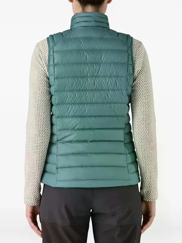Patagonia Logo-appliqué Gilet - Green